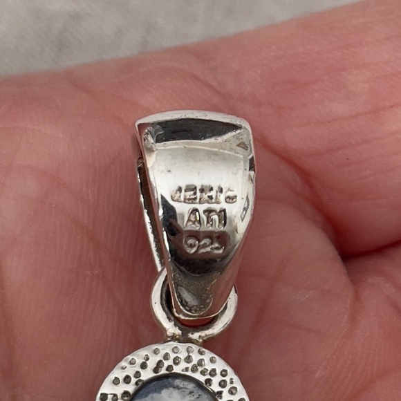 Ati | Jewelry | Mexico Ati Sterling Silver 925 Lapis Pendant Large Bale ...